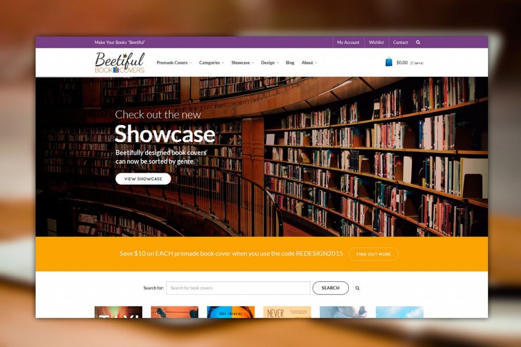 Beetiful Book Covers Website - Stefanie Fontecha